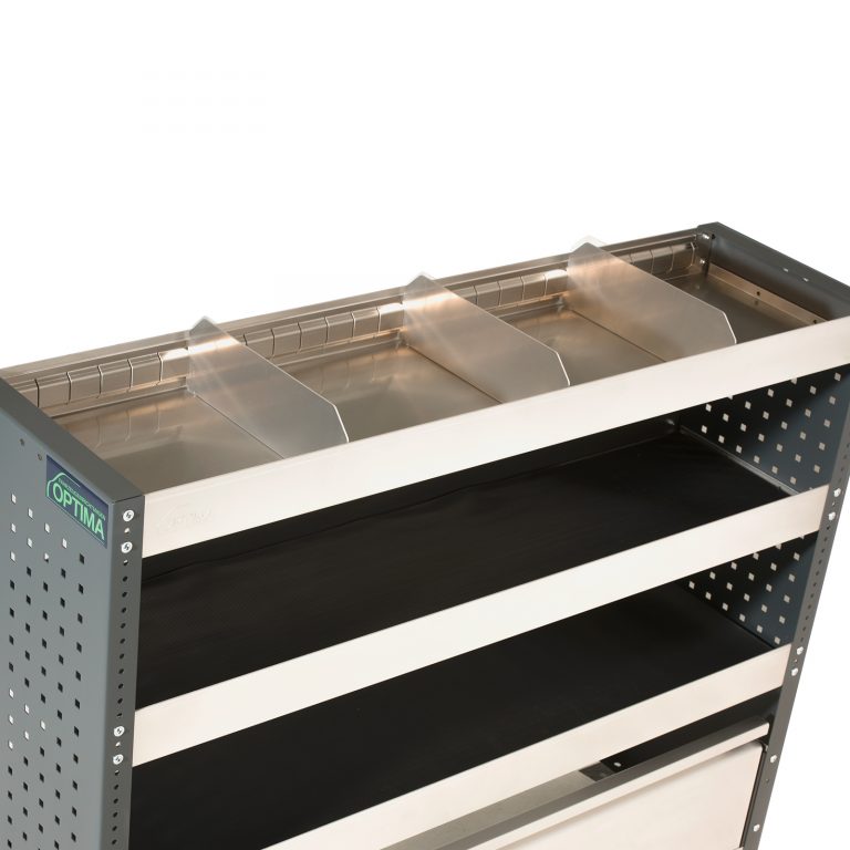 Regalsystem für Transporter "Professional" 450 x1250 x450 mm in Stahl ...